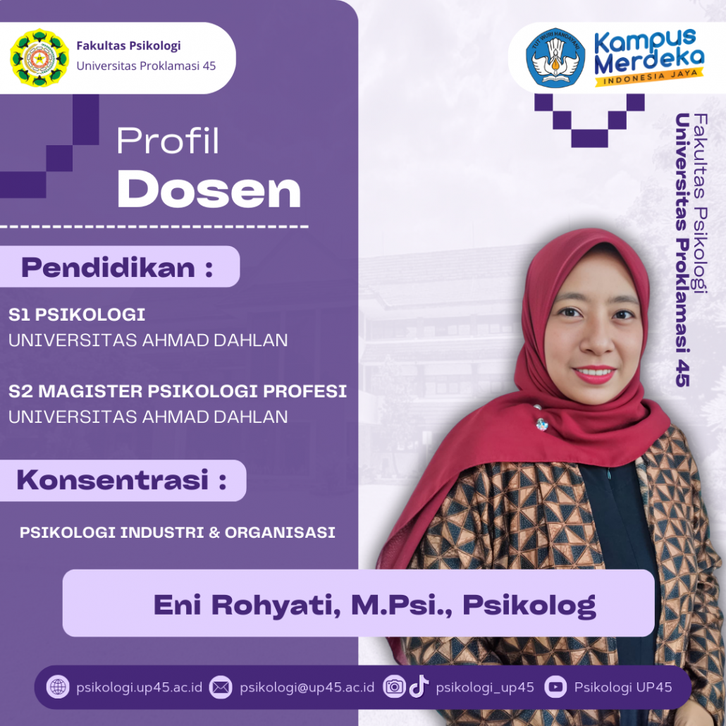DAFTAR DOSEN - PSIKOLOGI