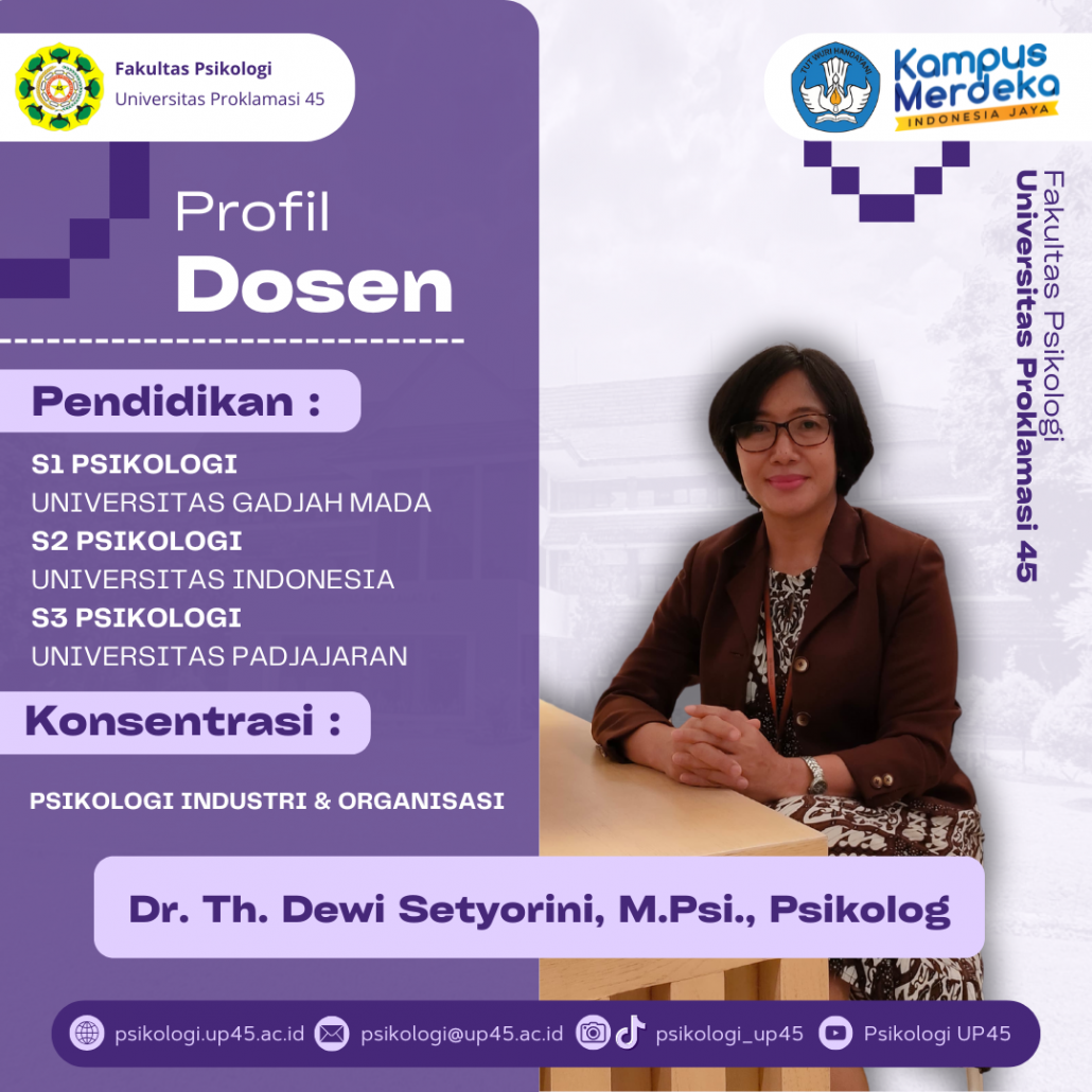 DAFTAR DOSEN - PSIKOLOGI
